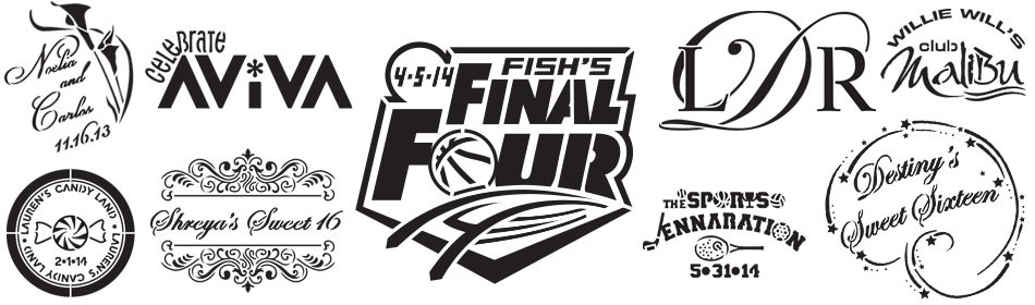 Diamond Gobos - Custom Steel & Glass Gobos